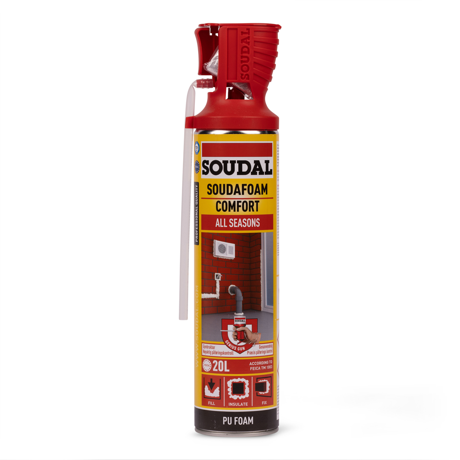 Fogskum Soudal Genius Gun Comfort - DURI